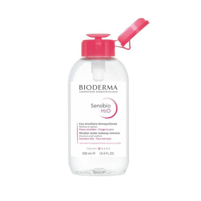 BIODERMA SENSIBIO H2O solution micellaire | 500 ml Pompe